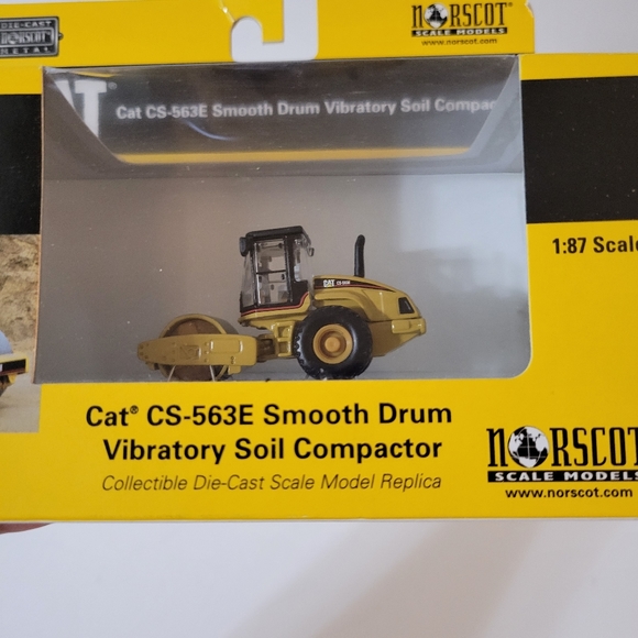 Caterpillar | Other | Norscot Cat Cs563e Smooth Drum Vibratory Soil ...